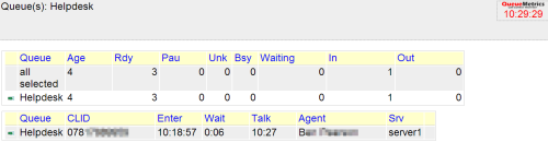 GitHub - ishiel/QM-Wallboard: A pretty wallboard for QueueMetrics
